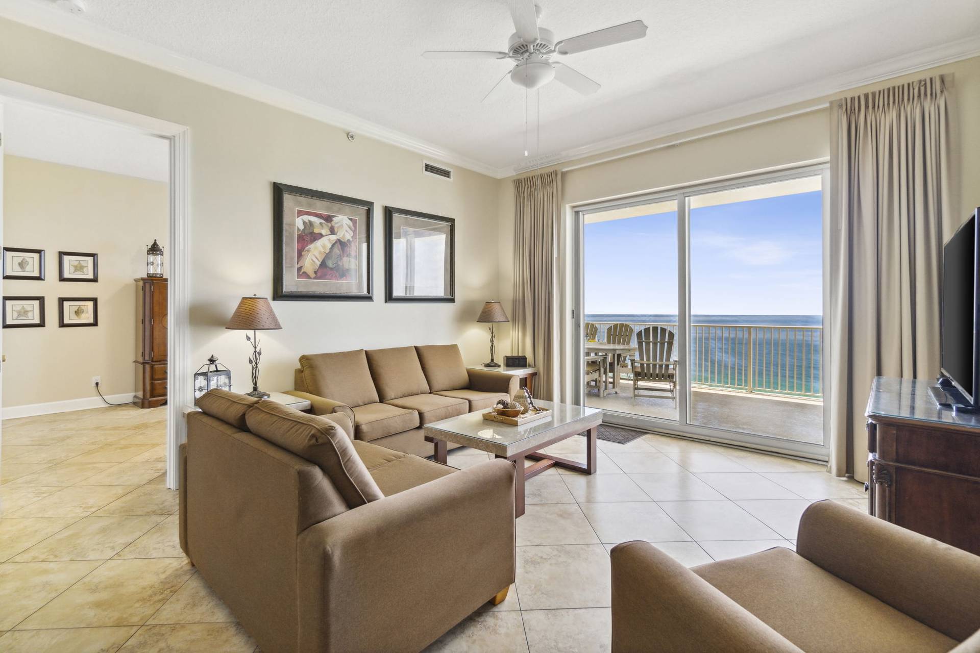 Panama City Beach Vacation Rental | Beachfront condo w/ huge balcony ...