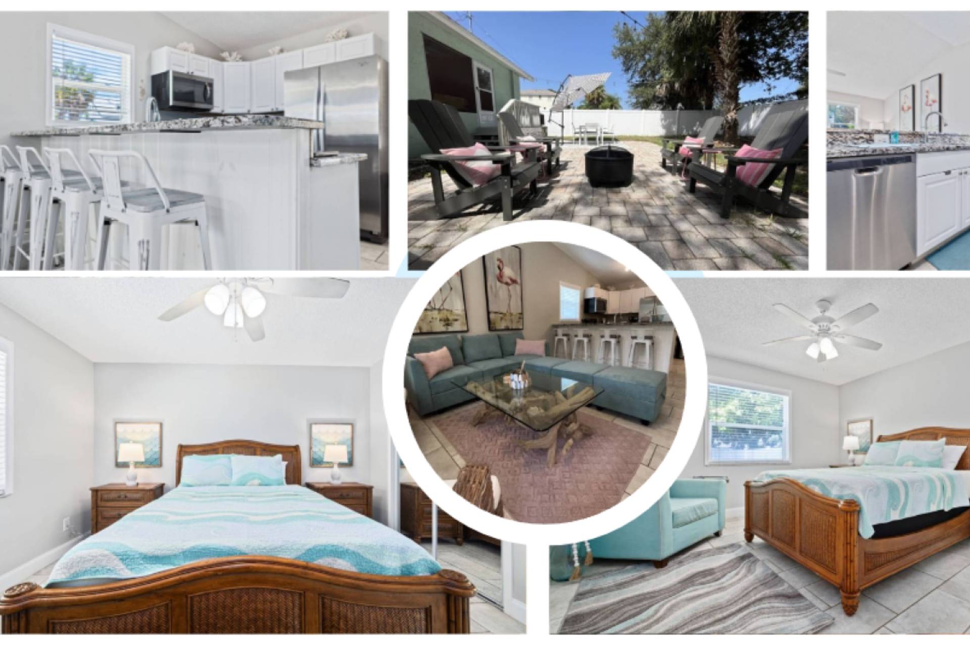 Beachy 2/1 Condo, One Block Downtown Palm Harbor! - Palm Harbor, FL