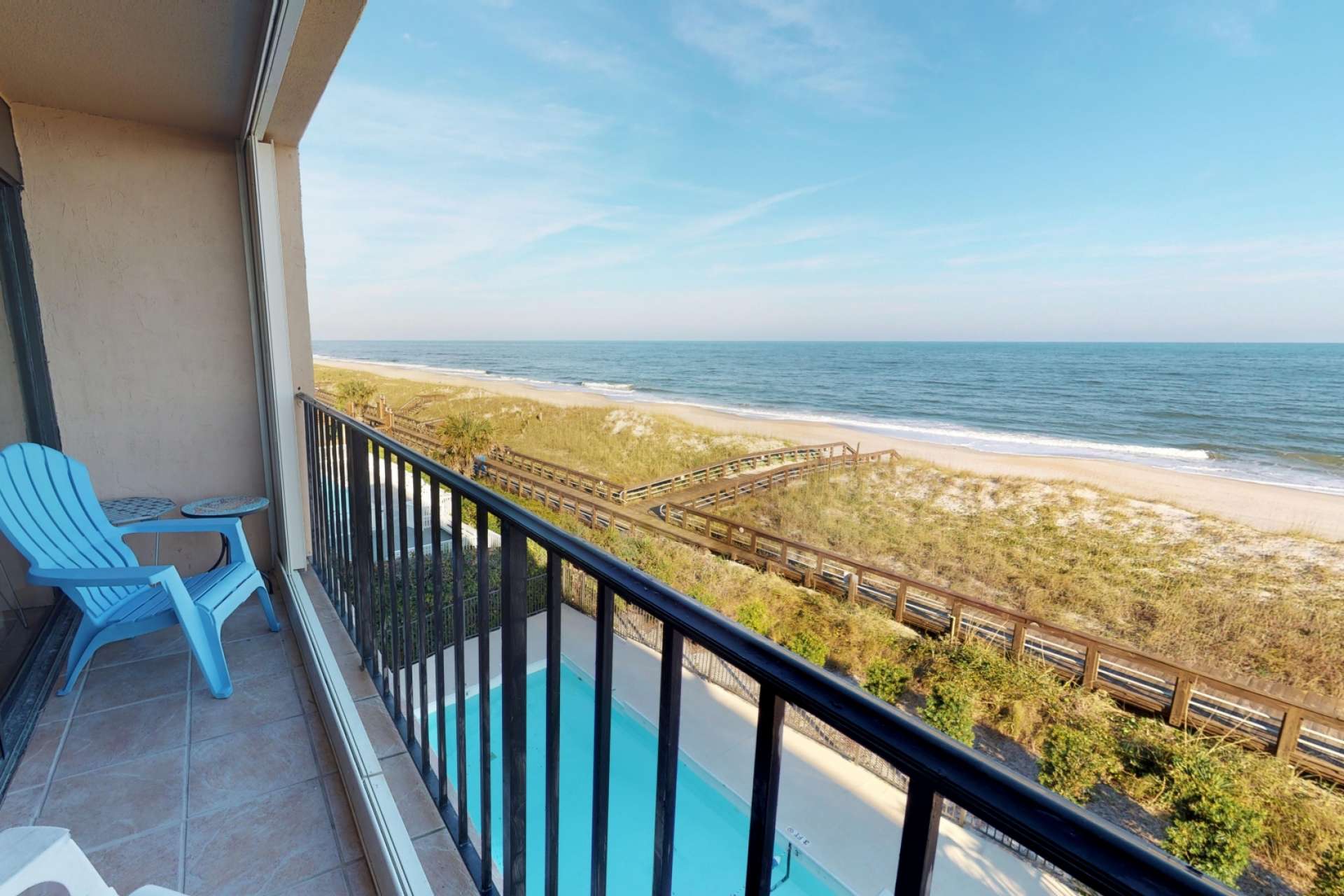 Carolina Beach Vacation Rental | Oceanfront Condo w/Views Cabana Del ...