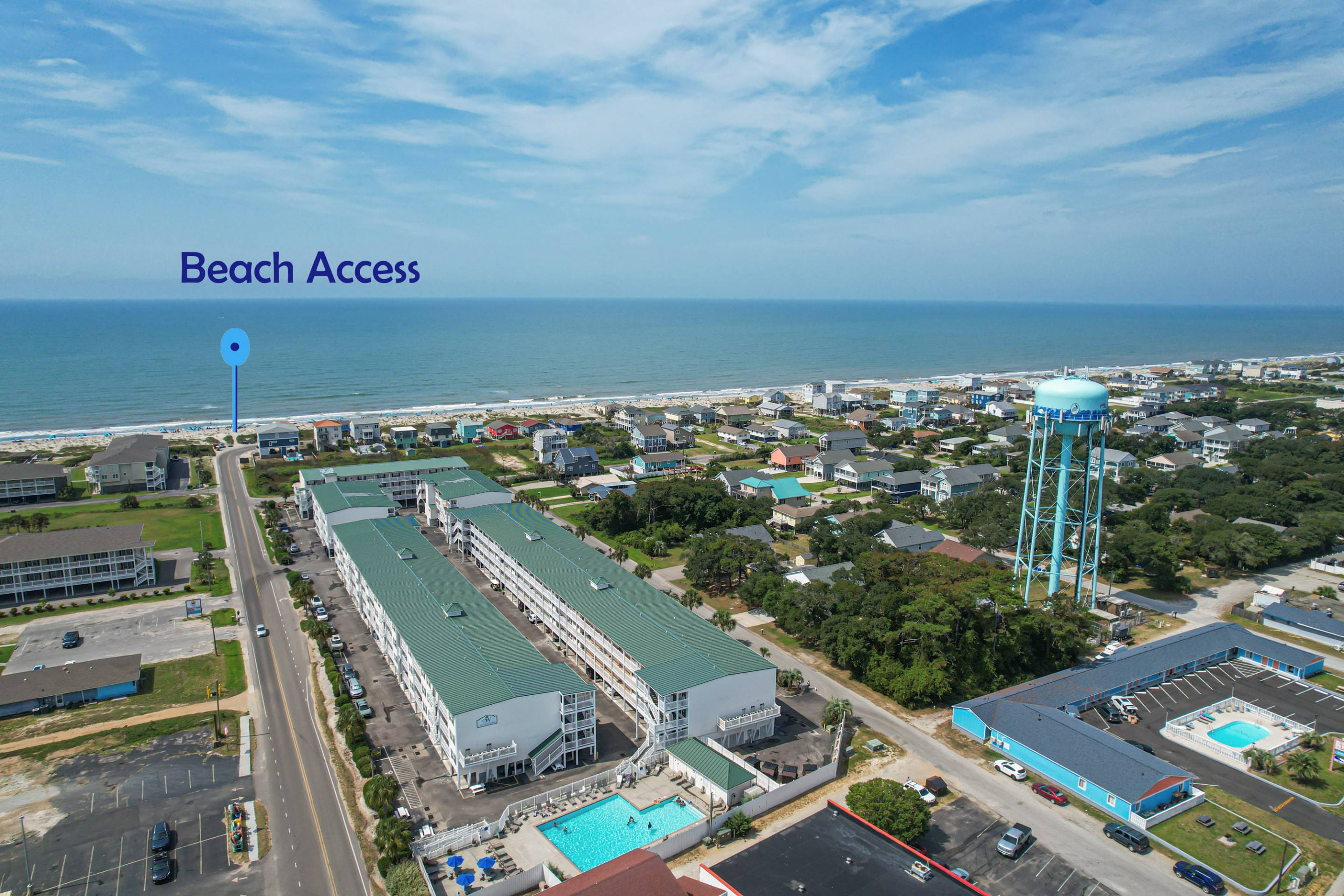 Community Pool And Short Walk To Ocean - Inviting Coastal Haven - Oak Island, NC