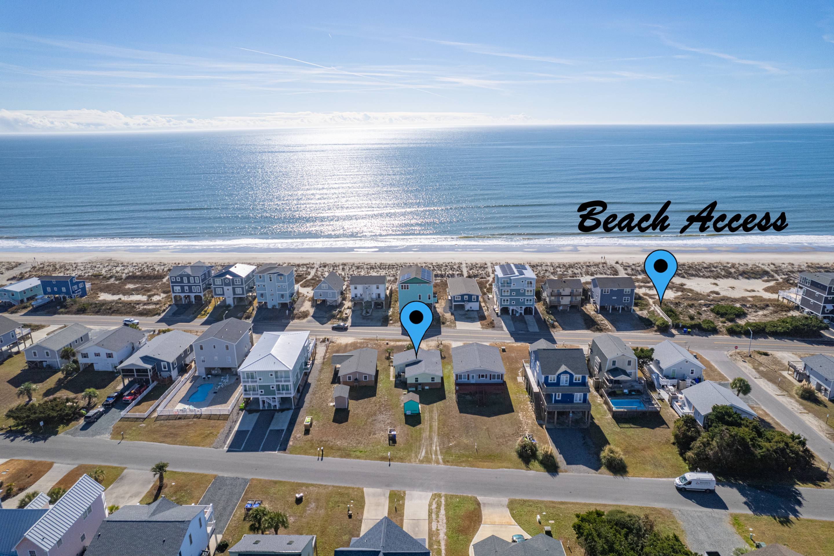 Ocean View And Outdoor Grill - Inviting Beachfront Retreat - Oak Island, NC