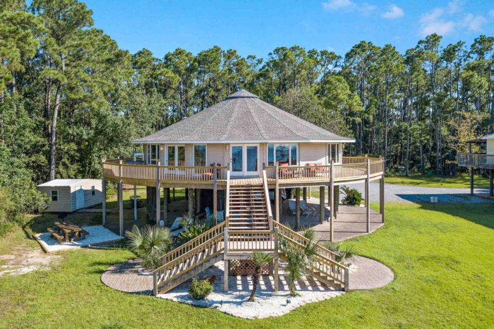 Gulf Shores Vacation Rental | Round House Retreat on the Bay | Home ...