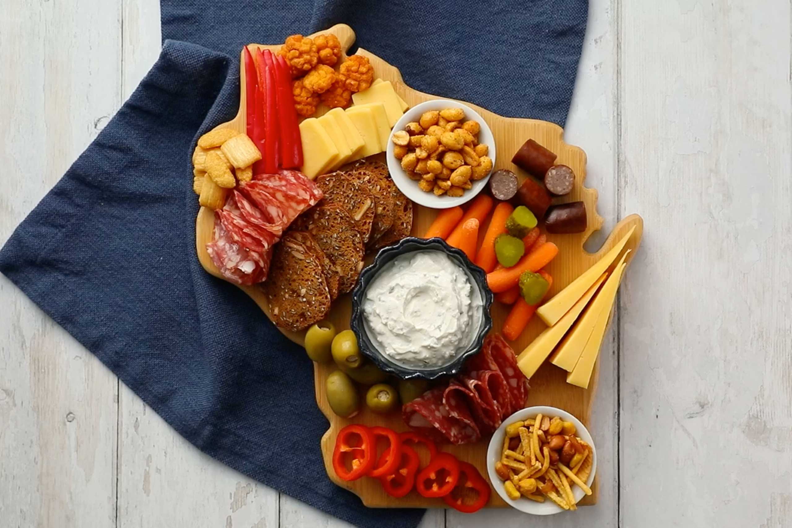 Salty Snack Board - Odyssey Brands - Recipes