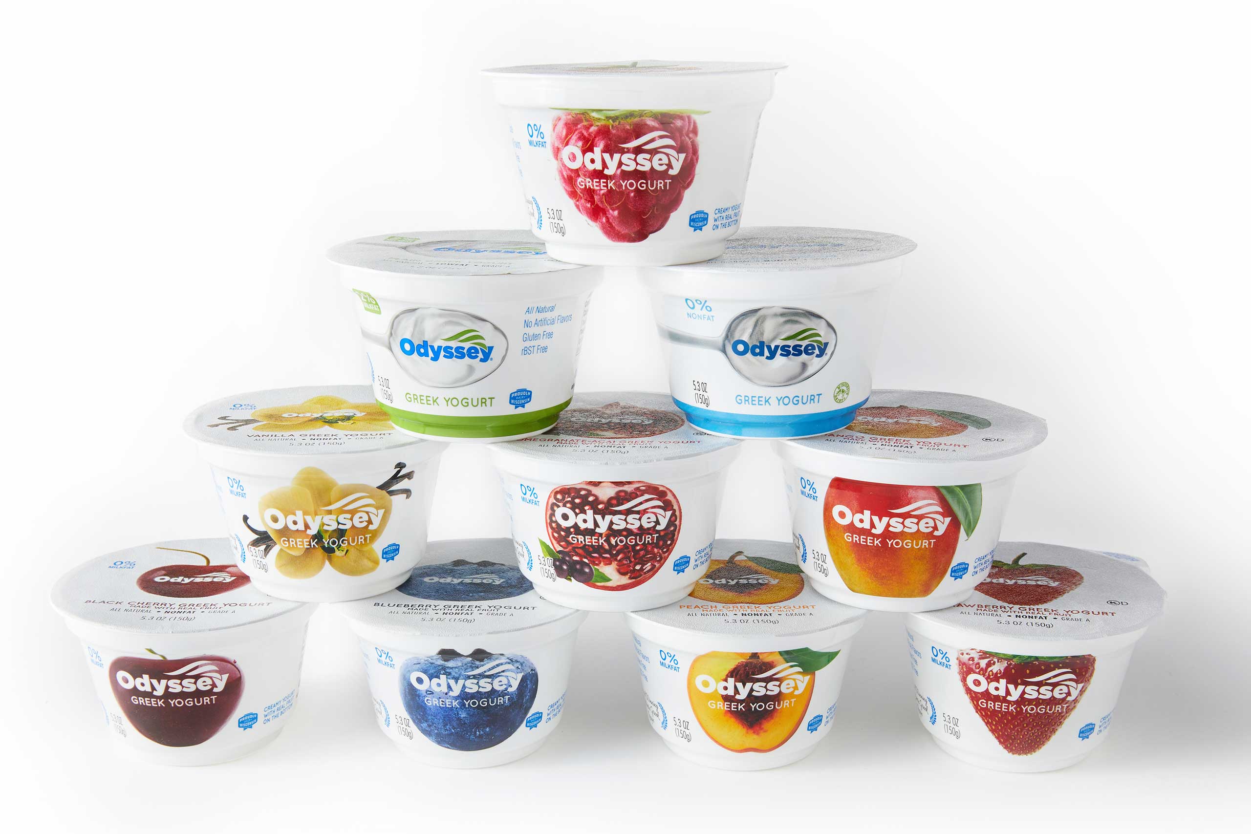 different yogurts