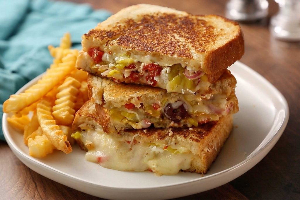 Greek Grilled Cheese - Odyssey Brands - Entrees