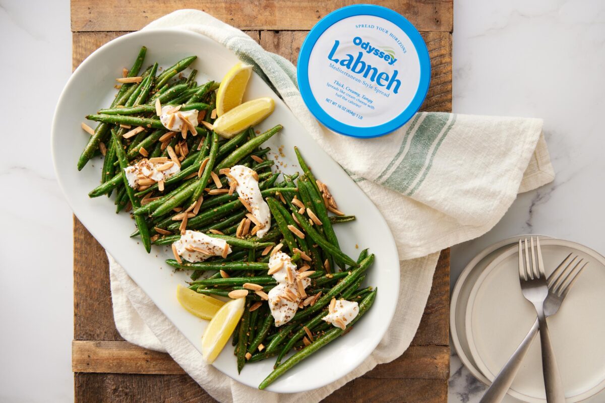 Sautéed Green Beans with Labneh - Odyssey Brands