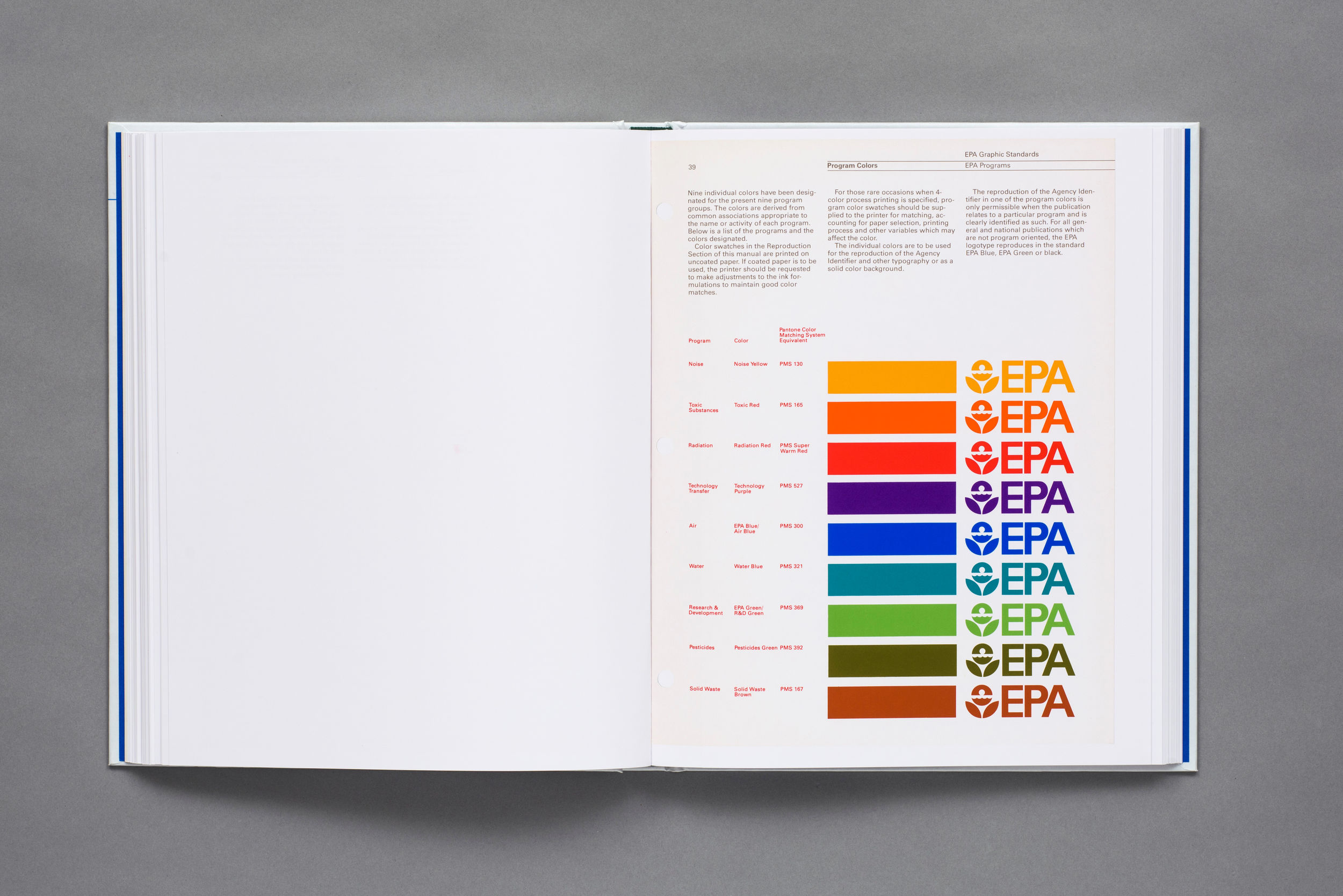 EPA Graphic Standards System – Standards Manual