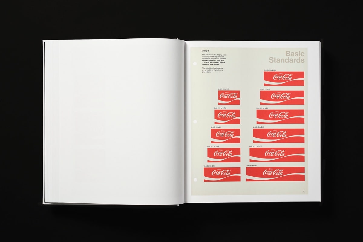 Brand Identification Manuals for Coca-Cola – Standards Manual