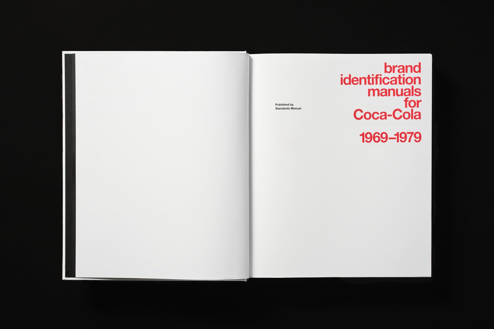 Brand Identification Manuals for Coca-Cola – Standards Manual