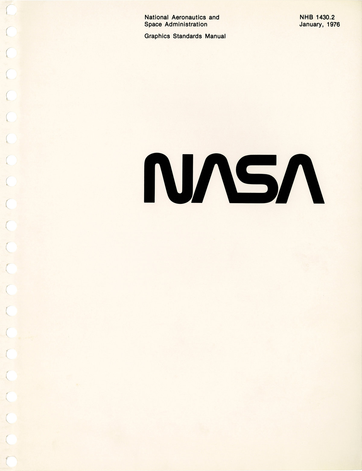 1975 NASA Graphics Standards Manual