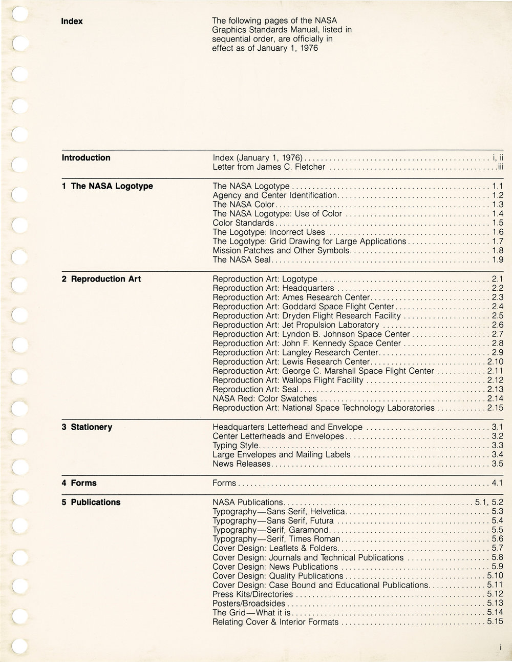 1975 NASA Graphics Standards Manual