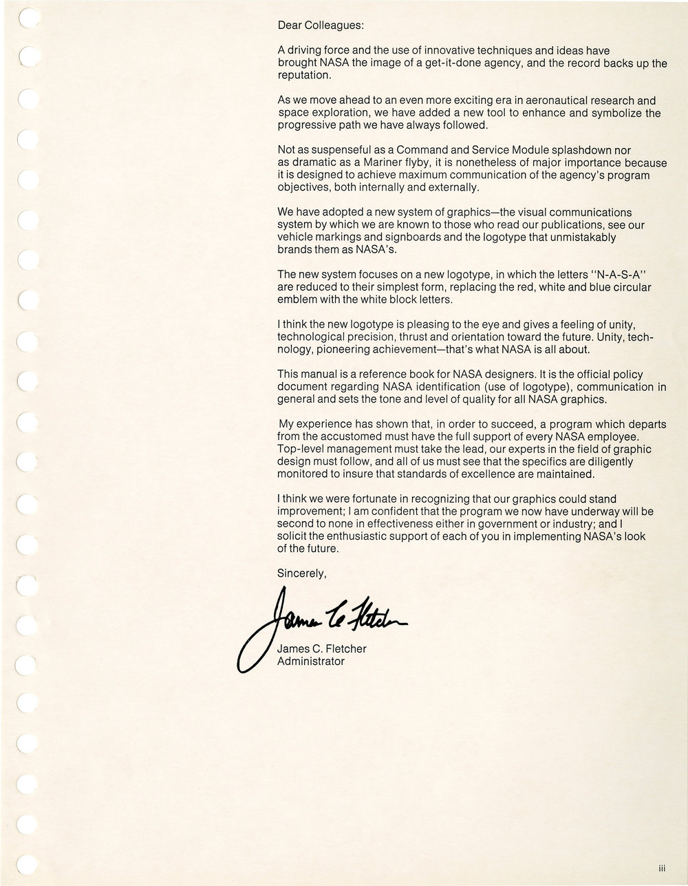 1975 NASA Graphics Standards Manual