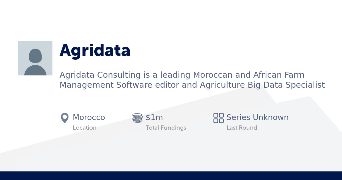 Agridata - Overview, Financials, Competitors - StartupList Africa