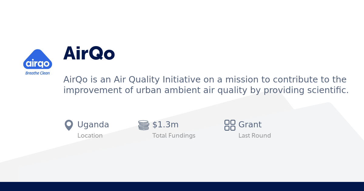 AirQo - Overview, Financials, Competitors - StartupList Africa