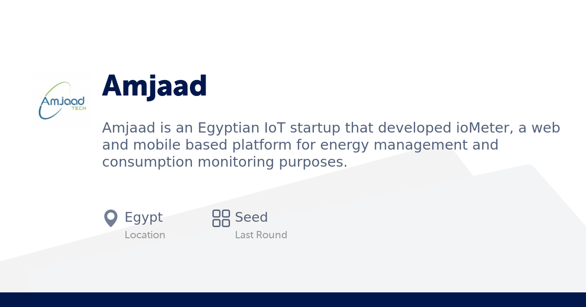 Amjaad - Overview, Financials, Competitors - StartupList Africa