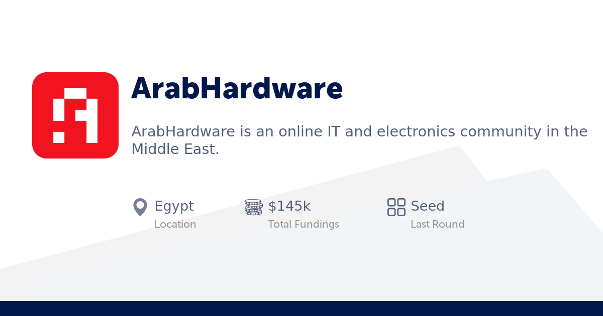 ArabHardware - Overview, Financials, Competitors - StartupList Africa
