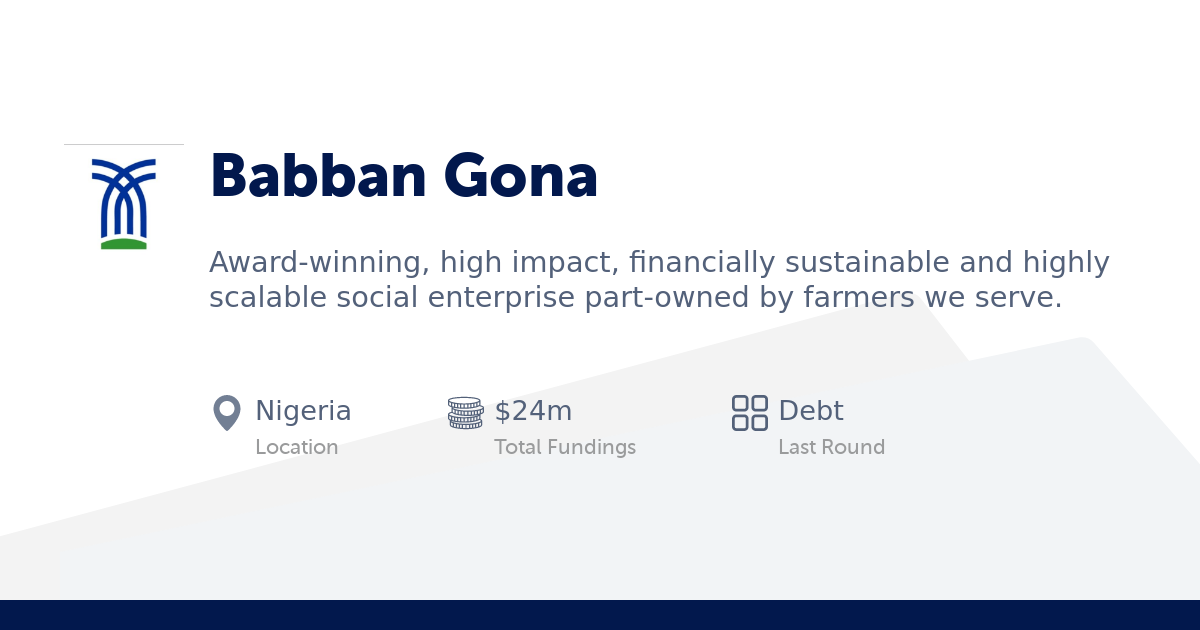 Babban Gona - Overview, Financials, Competitors - StartupList Africa