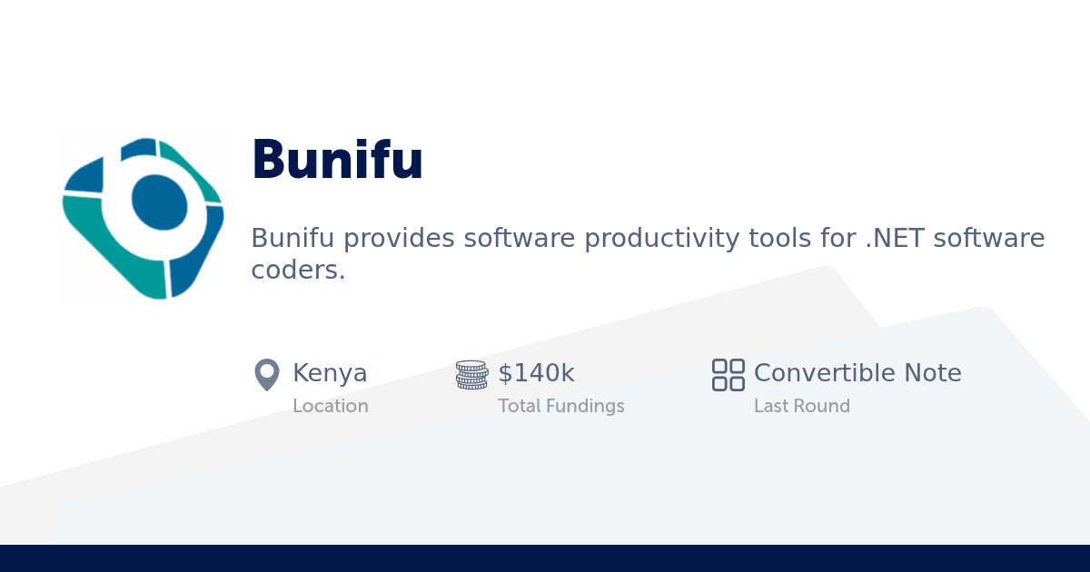 Bunifu - Overview, Financials, Competitors - StartupList Africa