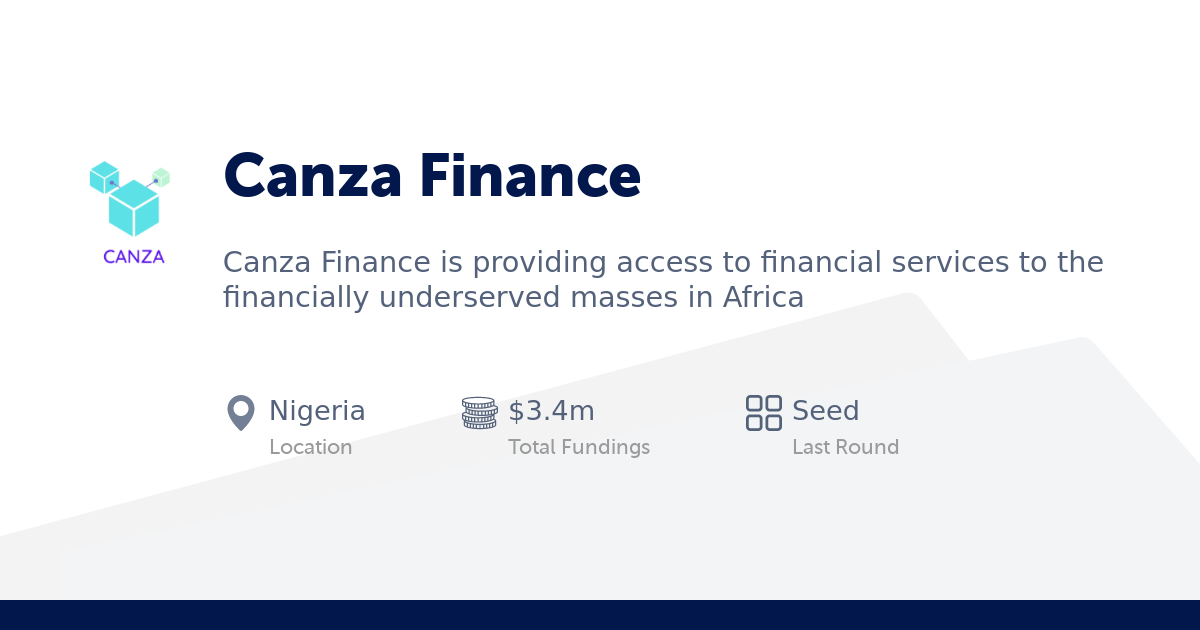 Canza Finance - Overview, Financials, Competitors - StartupList Africa