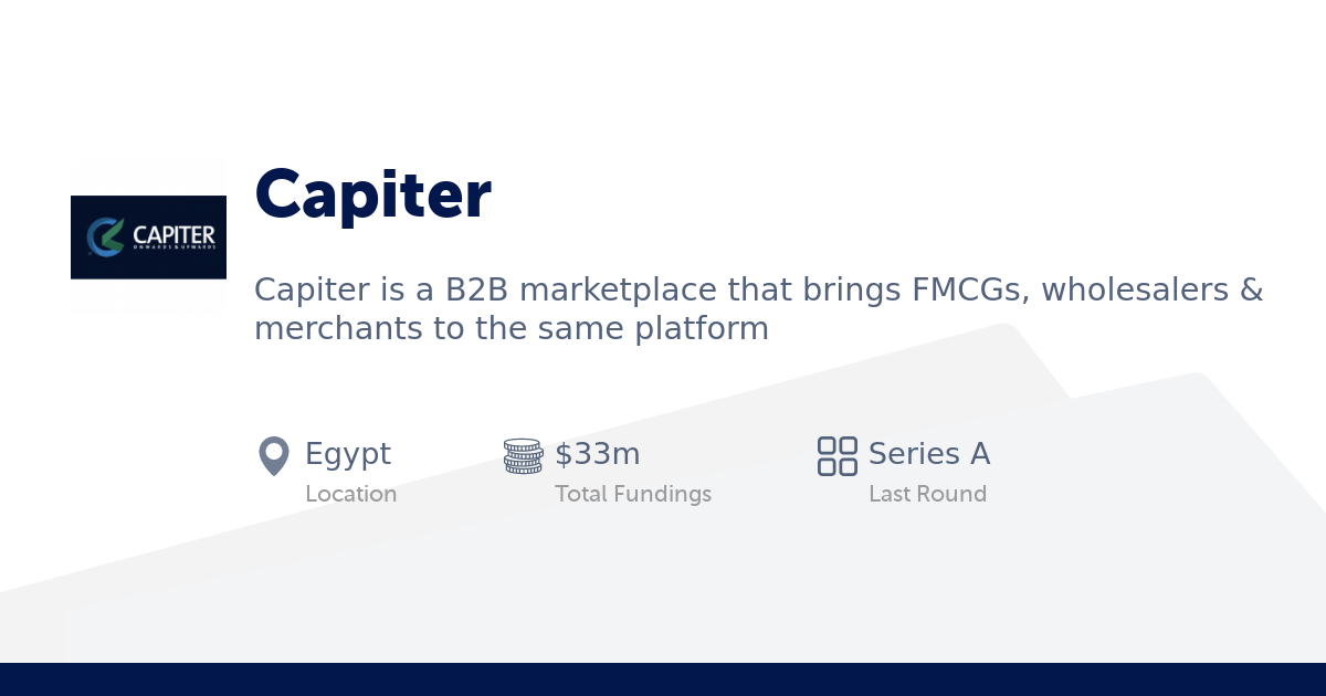 Capiter - Overview, Financials, Competitors - StartupList Africa