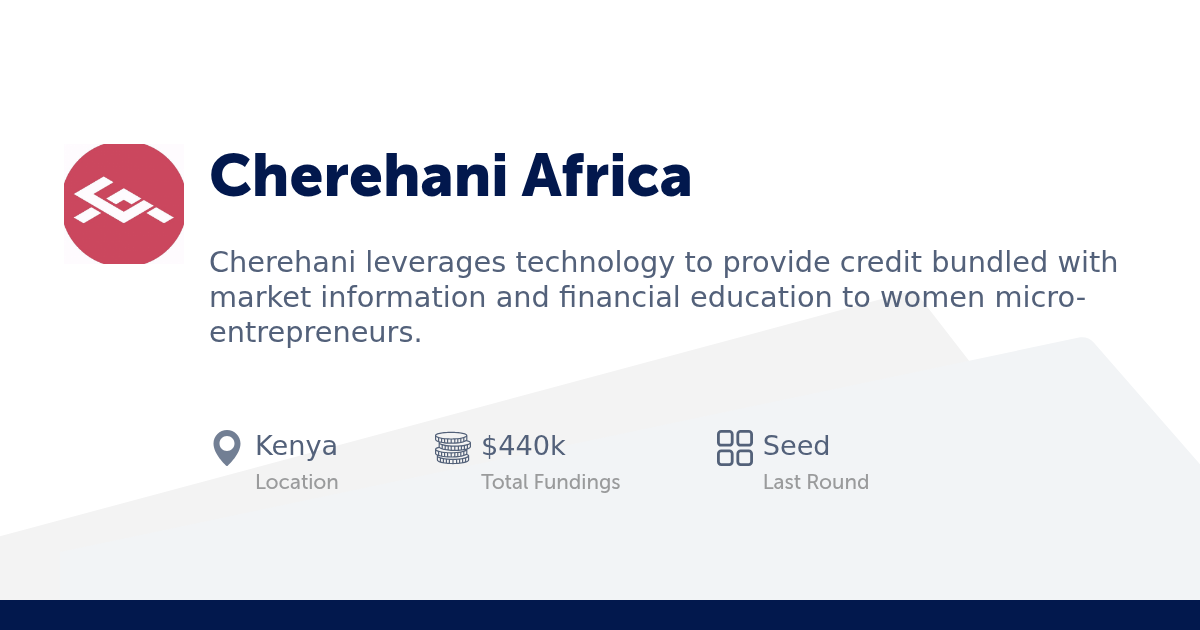 Cherehani Africa Overview Financials Competitors Startuplist Africa