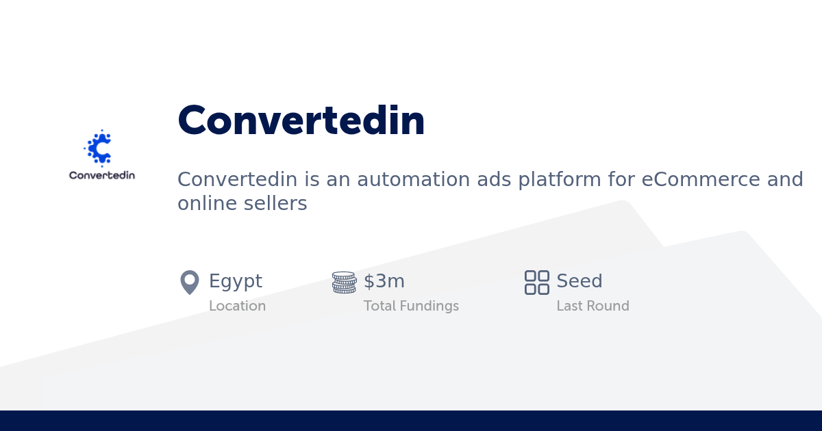 Convertedin - Overview, Financials, Competitors - StartupList Africa