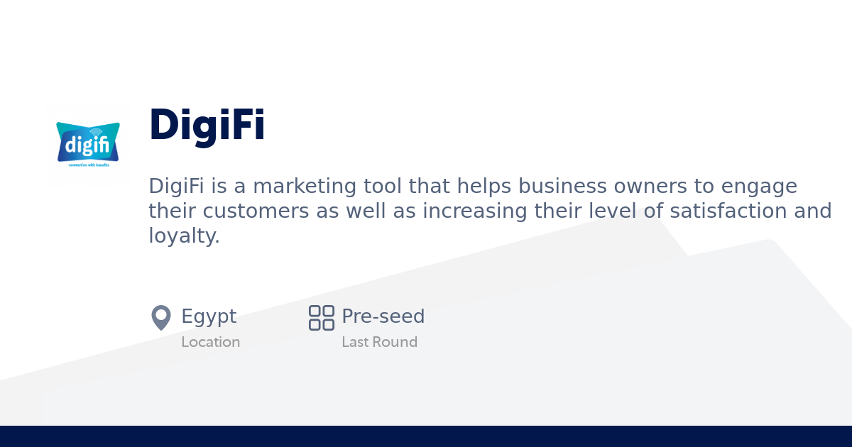 DigiFi - Overview, Financials, Competitors - StartupList Africa