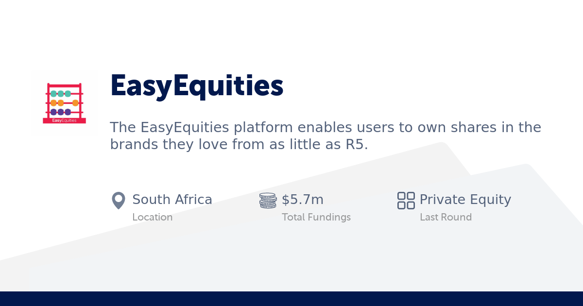 EasyEquities - Overview, Financials, Competitors - StartupList Africa