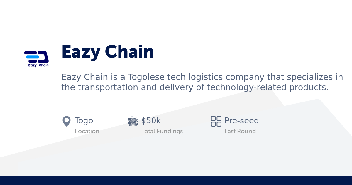 Eazy Chain Founders, Team and Leadership | StartupList Africa