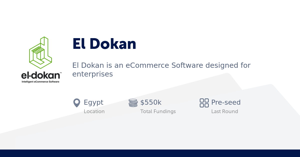 El Dokan - Overview, Financials, Competitors - StartupList Africa