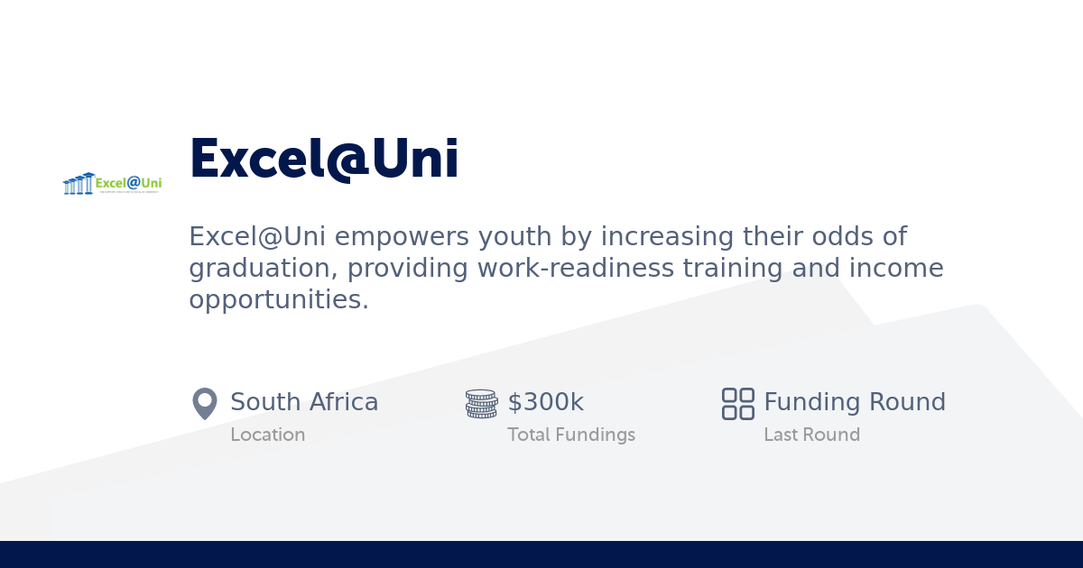 Excel@Uni - Overview, Financials, Competitors - StartupList Africa