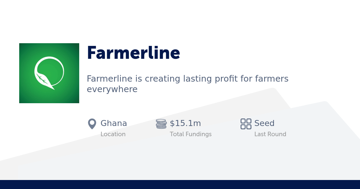 Farmerline - Overview, Financials, Competitors - StartupList Africa