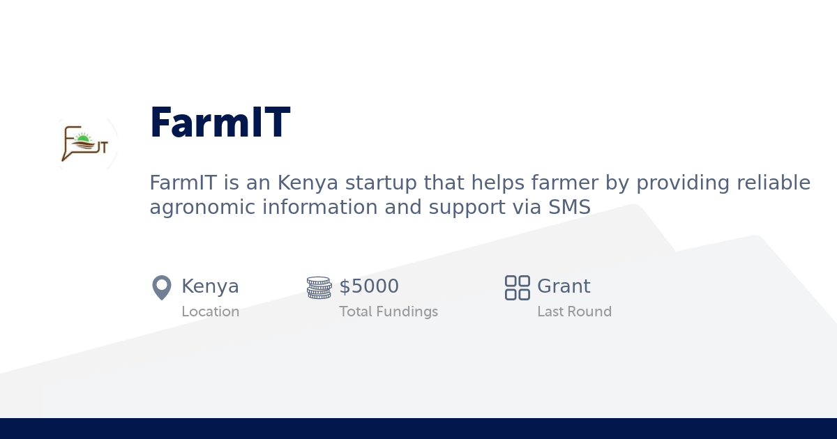 FarmIT - Overview, Financials, Competitors - StartupList Africa