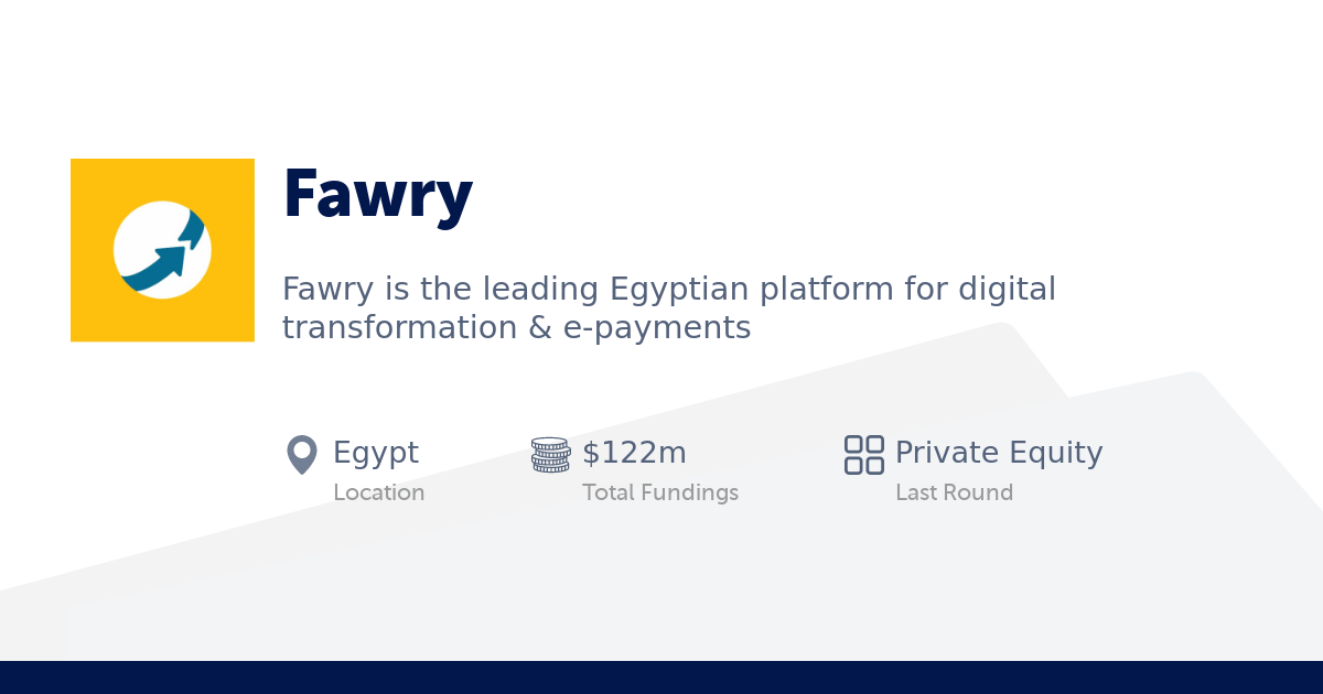 Fawry - Overview, Financials, Competitors - StartupList Africa