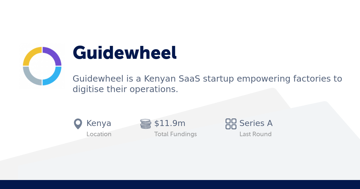 Guidewheel - Overview, Financials, Competitors - StartupList Africa