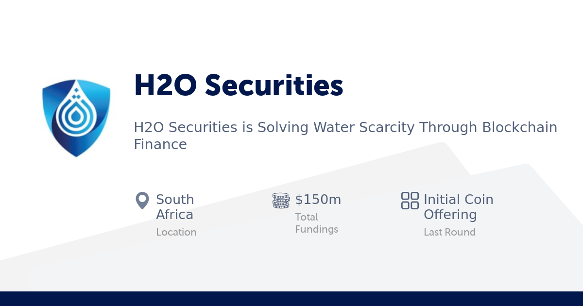 H2O Securities - Overview, Financials, Competitors - StartupList Africa