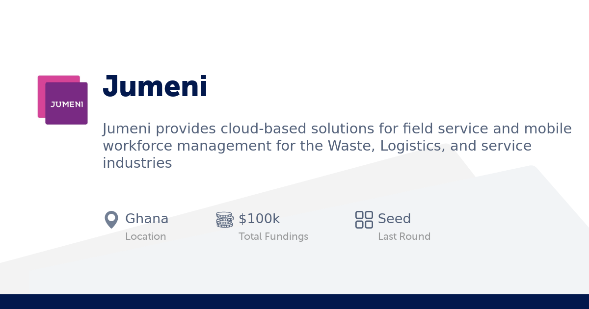 Jumeni - Overview, Financials, Competitors - StartupList Africa