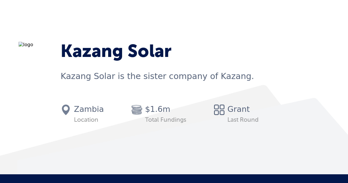 Kazang Solar - Overview, Financials, Competitors - StartupList Africa