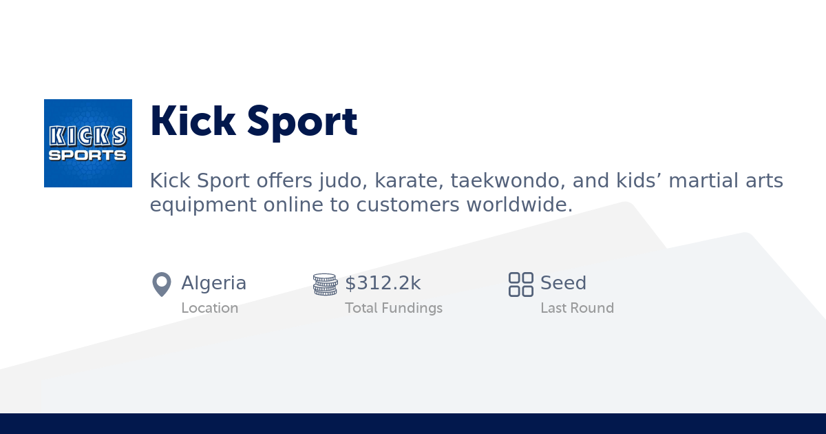 Kick Sport Company Profile, El Eulma E-Commerce Startup, Founders and ...