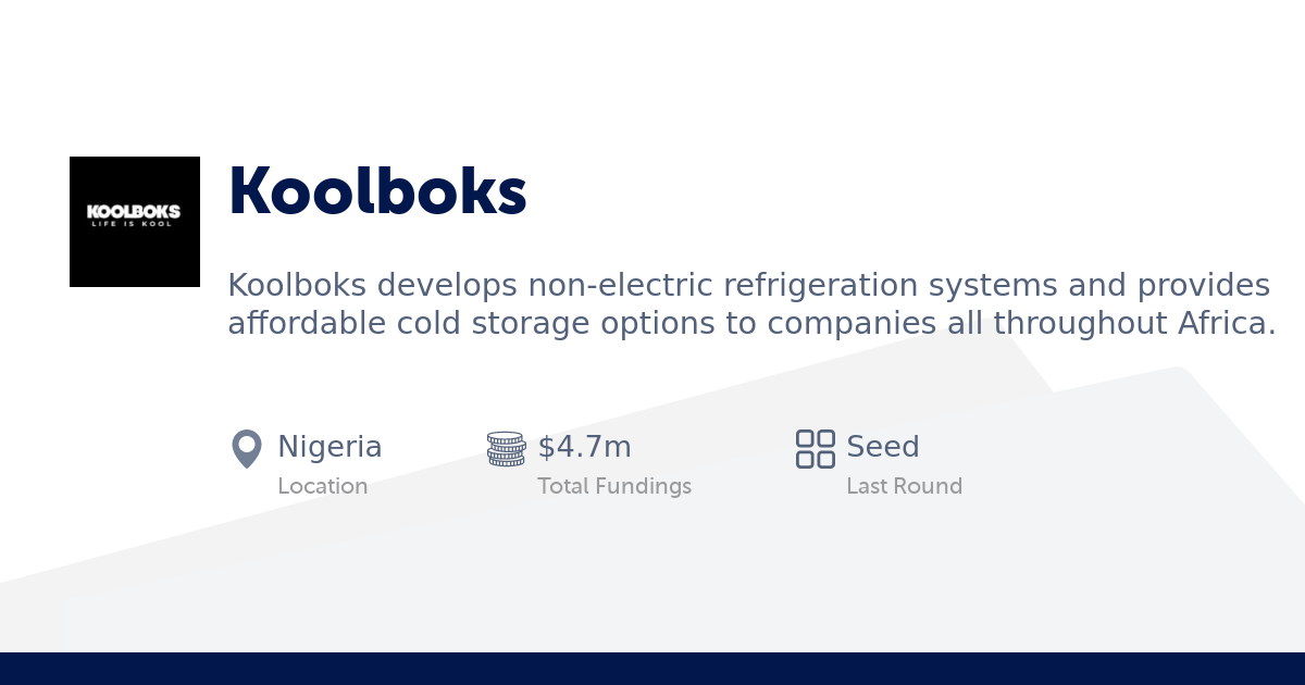 Koolboks - Overview, Financials, Competitors - StartupList Africa