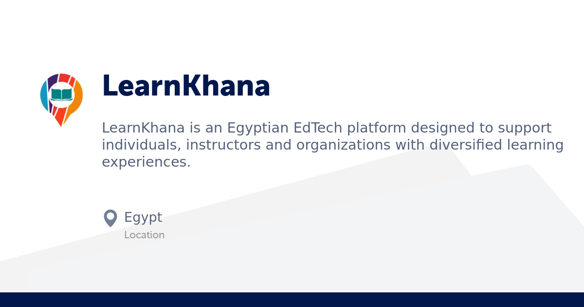 LearnKhana - Overview, Financials, Competitors - StartupList Africa