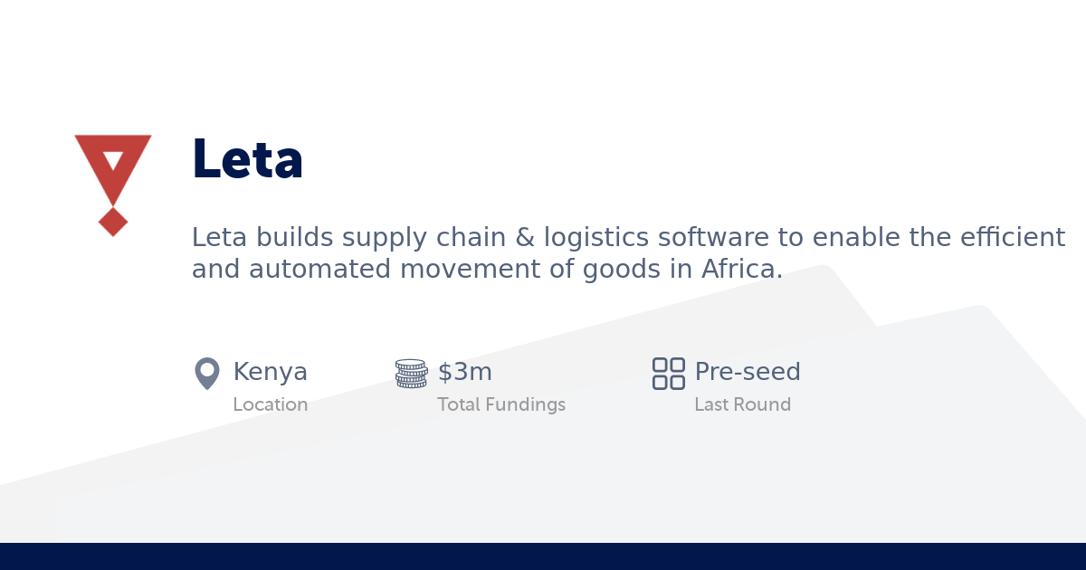 Leta - Overview, Financials, Competitors - StartupList Africa