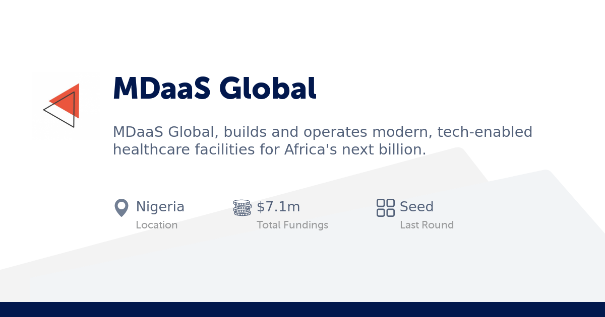 MDaaS Global - Overview, Financials, Competitors - StartupList Africa