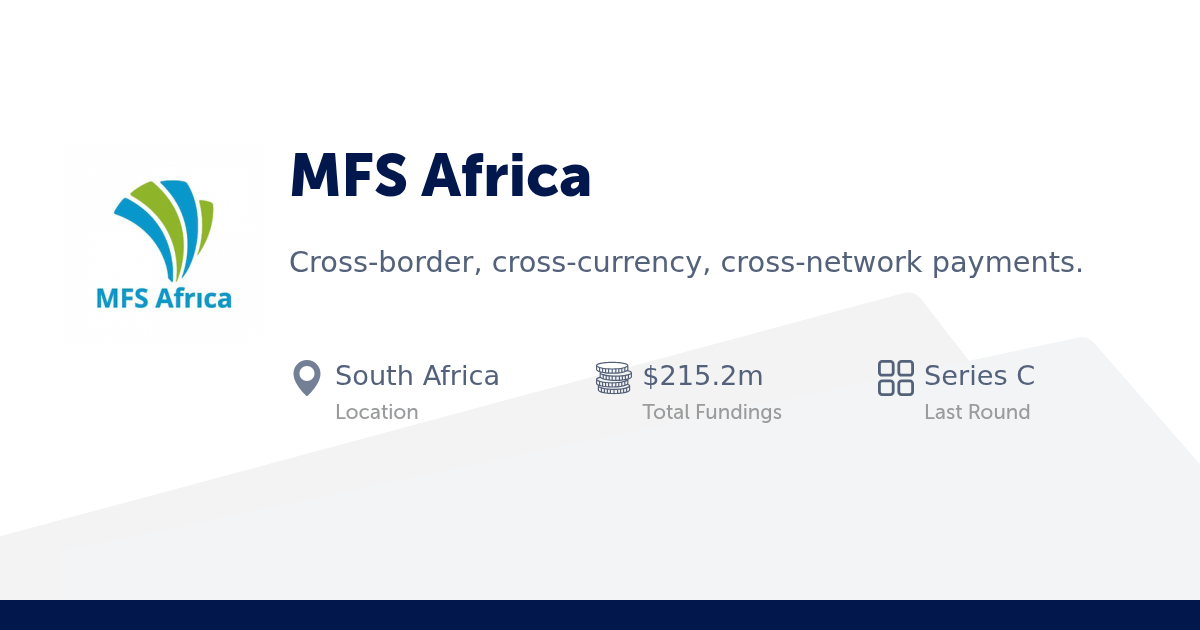 MFS Africa - Overview, Financials, Competitors - StartupList Africa