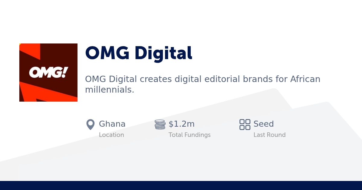 OMG Digital - Overview, Financials, Competitors - StartupList Africa