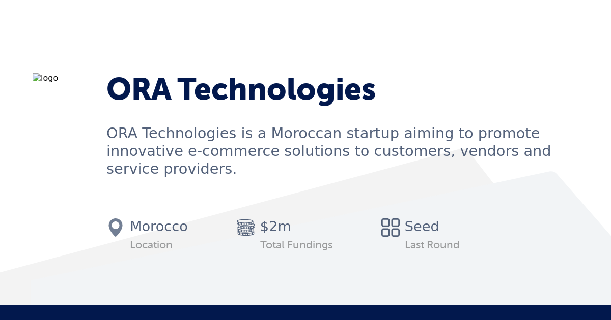 ORA Technologies - Overview, Financials, Competitors - StartupList Africa