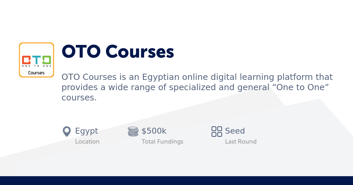 OTO Courses - Overview, Financials, Competitors - StartupList Africa