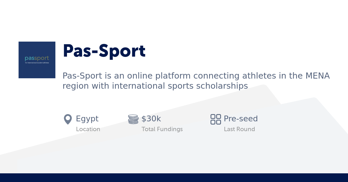Pas-Sport Profile, Funding and Company Data | StartupList Africa