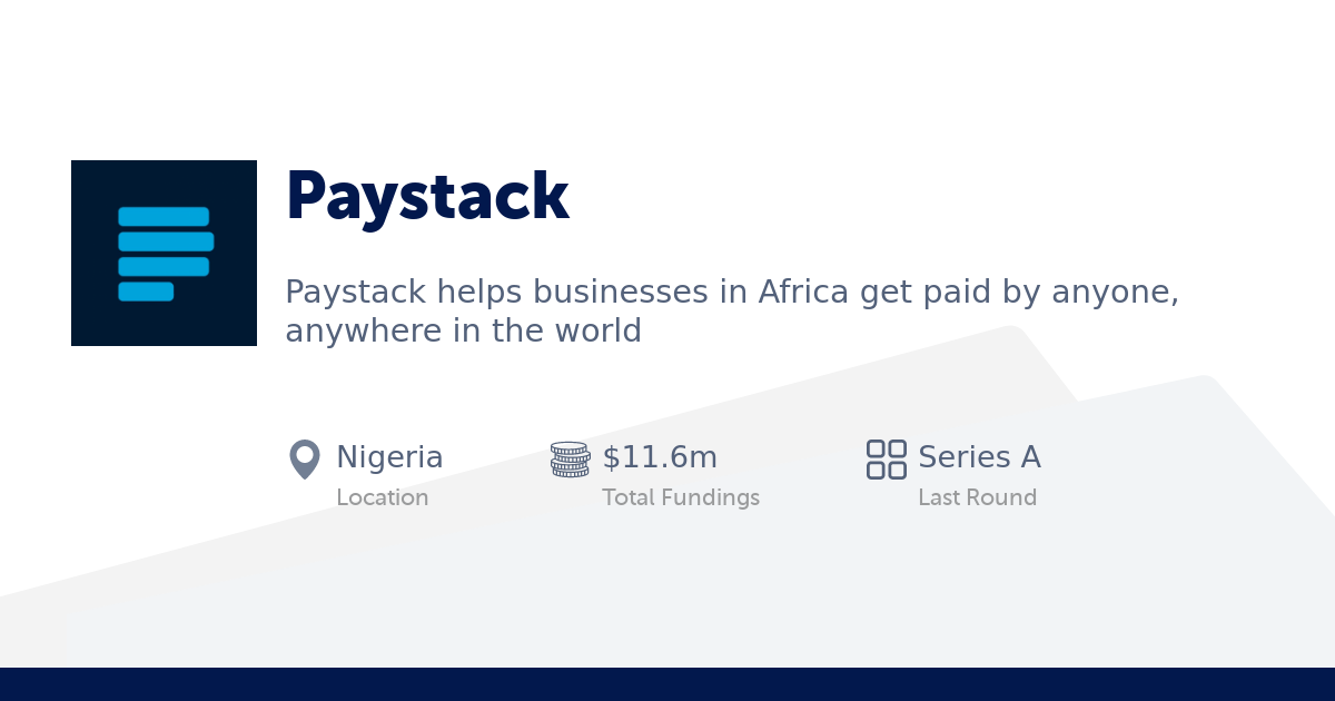 Paystack - Overview, Financials, Competitors - StartupList Africa