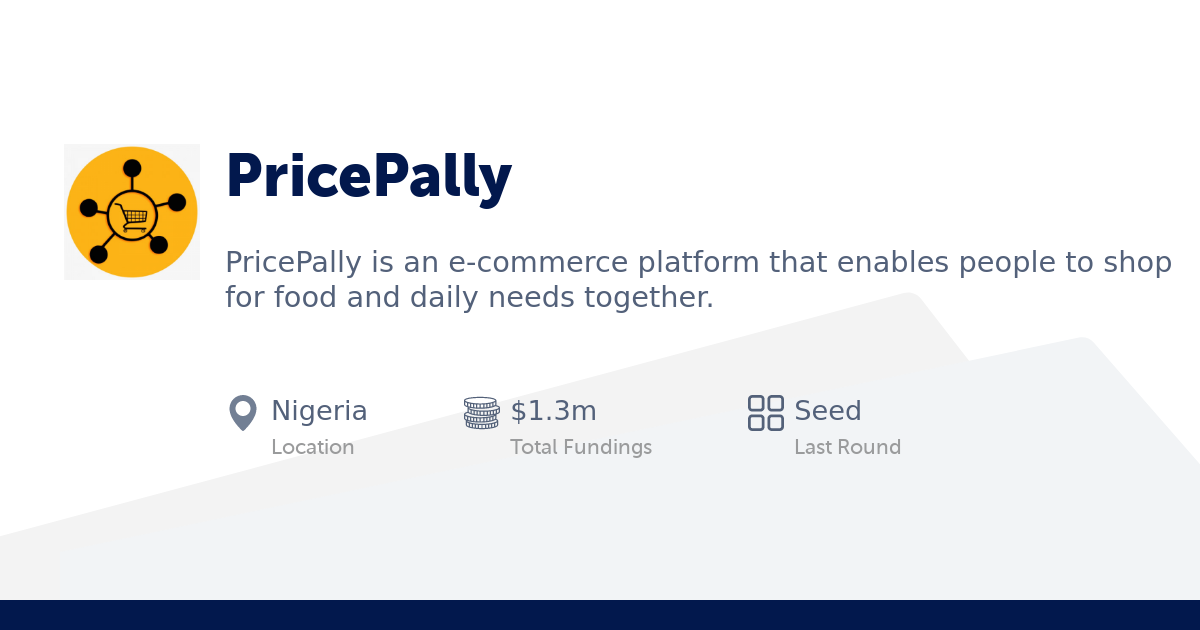 PricePally Company Profile, Lagos E-Commerce Startup, Founders and ...